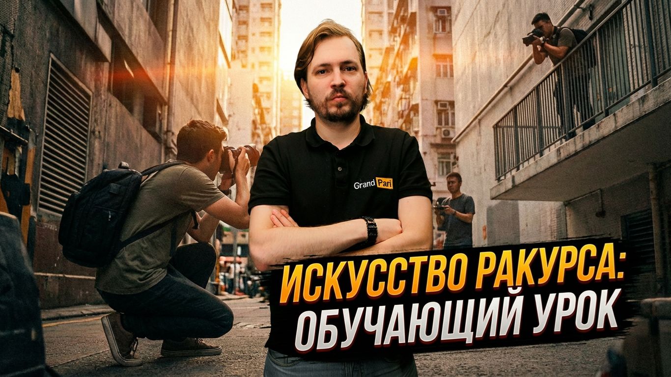 Обучающий подкаст студии Grand Pari - Секреты необычных Ракурсов