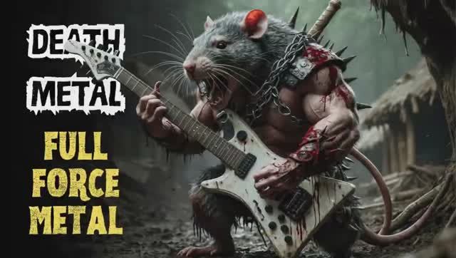 КРЫСИНЫЙ БОГ ДЭТ–МЕТАЛА - СИЛА ТРЕНИРОВОК И ИГР