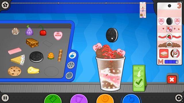 Papa's Freezeria Deluxe 78 day ( Папа Луи 78 день)  прохождение