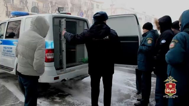 «Студенческий десант» в абаканской полиции: знакомство с профессией