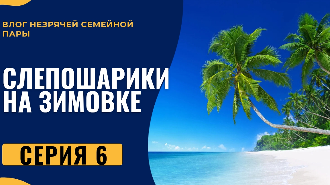 СЛЕПОШАРИКИ НА ЗИМОВКЕ. 6 серия. поход в ресторан, ночное купание.