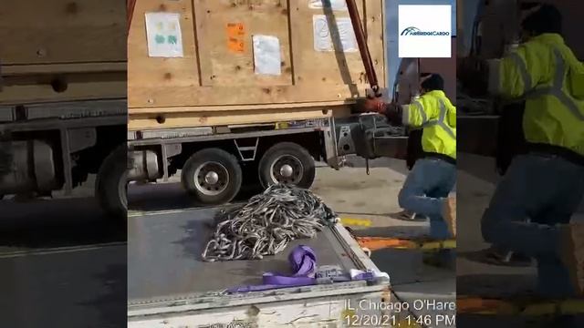 Транспортная упаковка МРТ для доставки самолетом