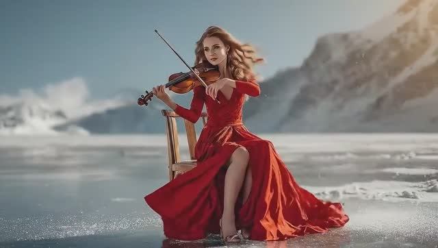 Очаровательная-Зимняя-Классика-Виолончель-Скрипка-Фортепиано-для-успокоения