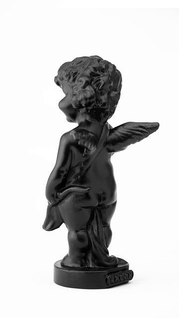 Статуэтка чугунная "Купидон рука вниз". Артикул 200010. https://феникс.art