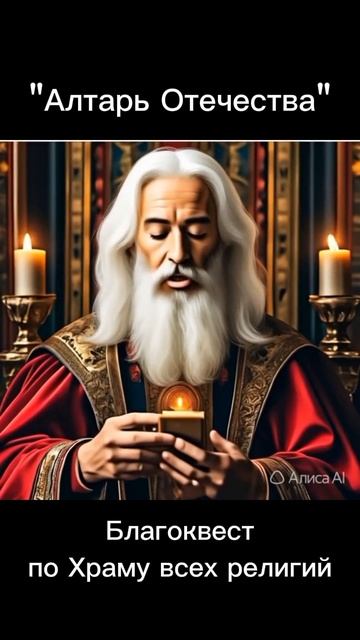 Алтарь Отечества - новая экскурсия по Храму всех религий