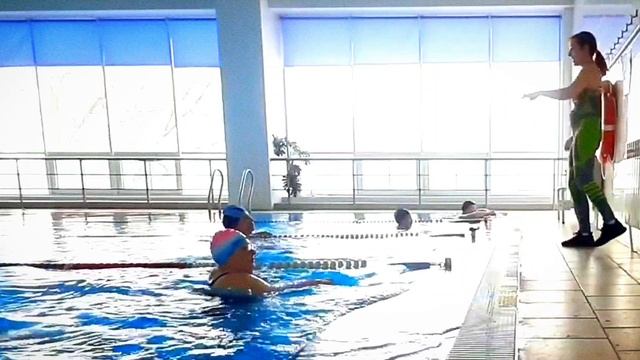 Фрагмент занятия по аква