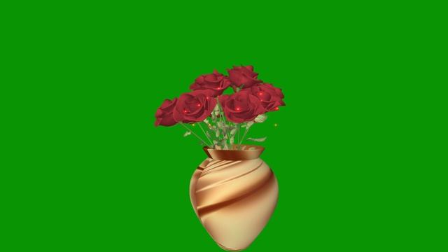 Футаж букет цветов