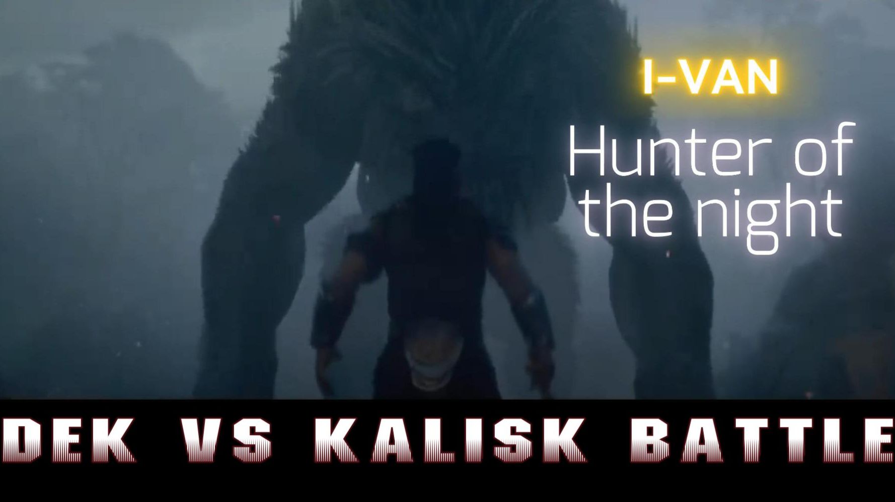 Hunter of the night (Dek vs Kalisk battle) | scene song Predator Badlands 2025