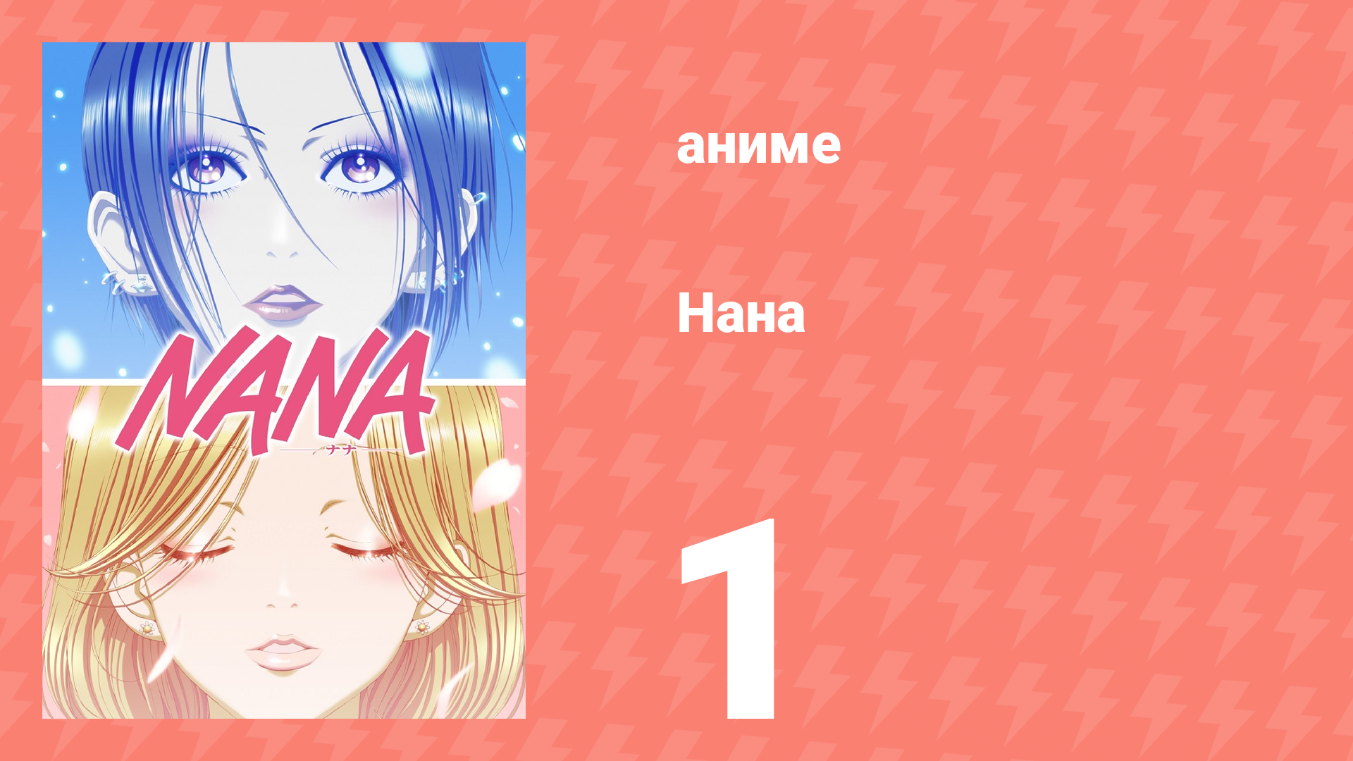 Нана 1 серия (аниме-сериал, 2006)