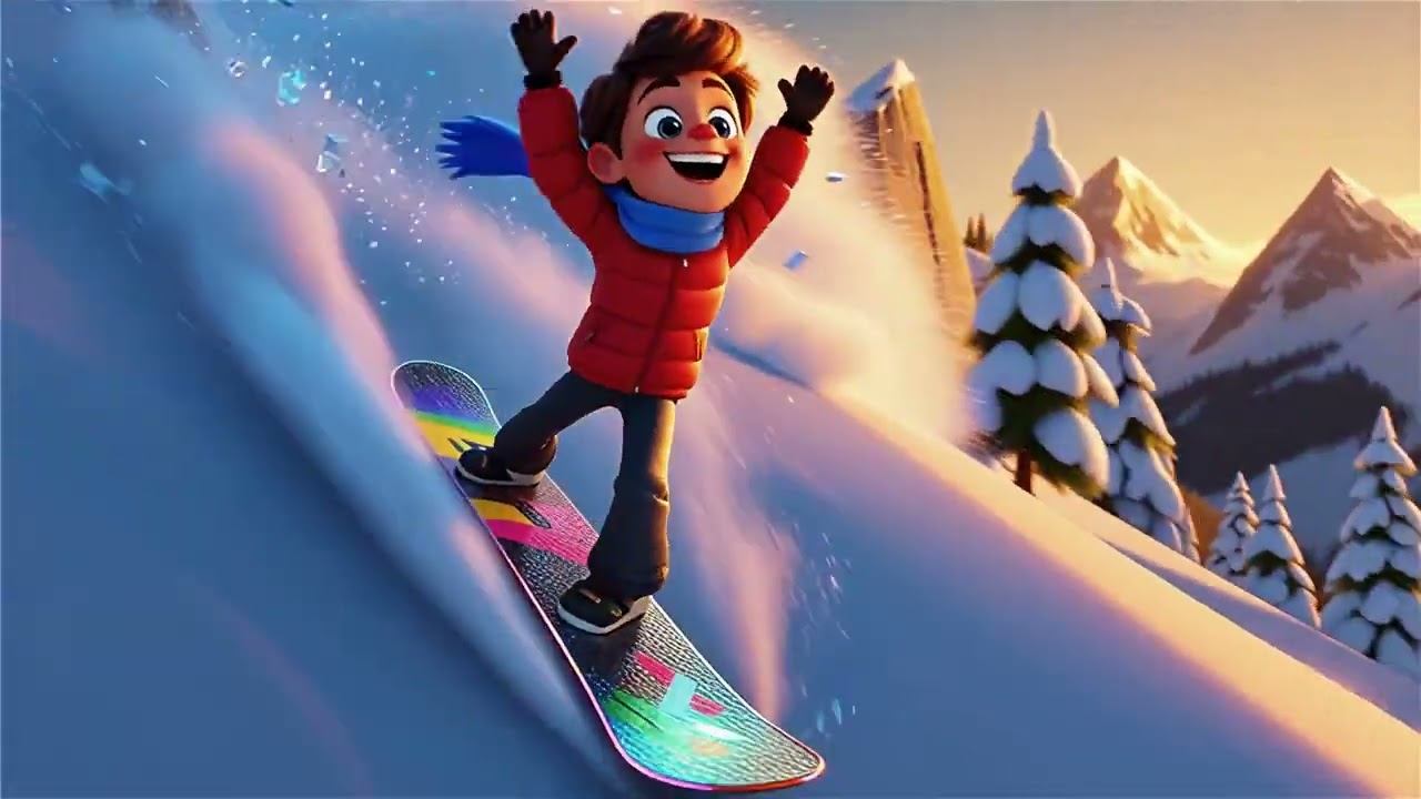 Сноубордист #ии #нейросети