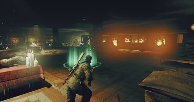 5 Sniper Elite Nazi Zombie Army - метро в ад