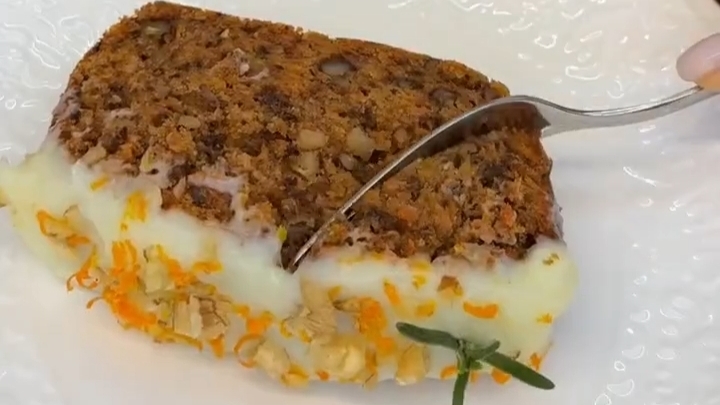 Морковно-ореховый КЕКС...🧁🌰🥕😋
