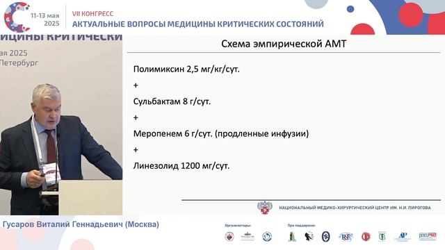 Профилактика и лечение инфекций при сочетанных ранениях Гусаров В.Г. 2025