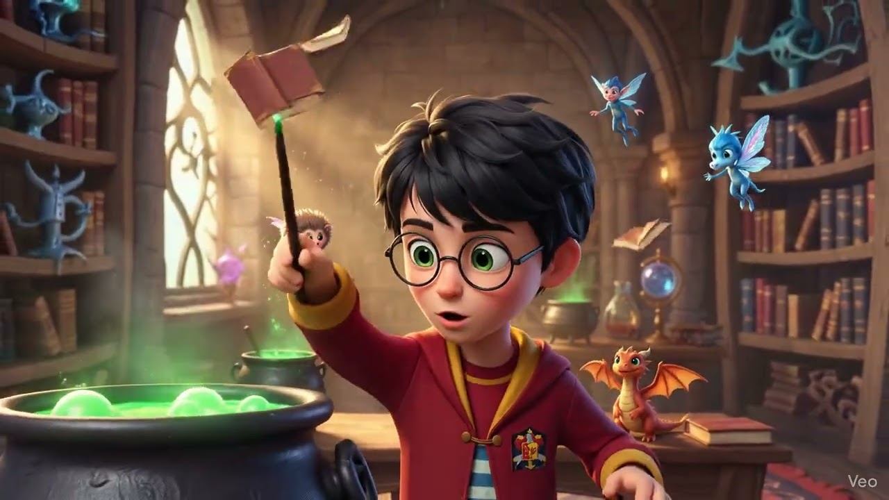 Гарри Поттер и волшебство #ии  #нейросеть