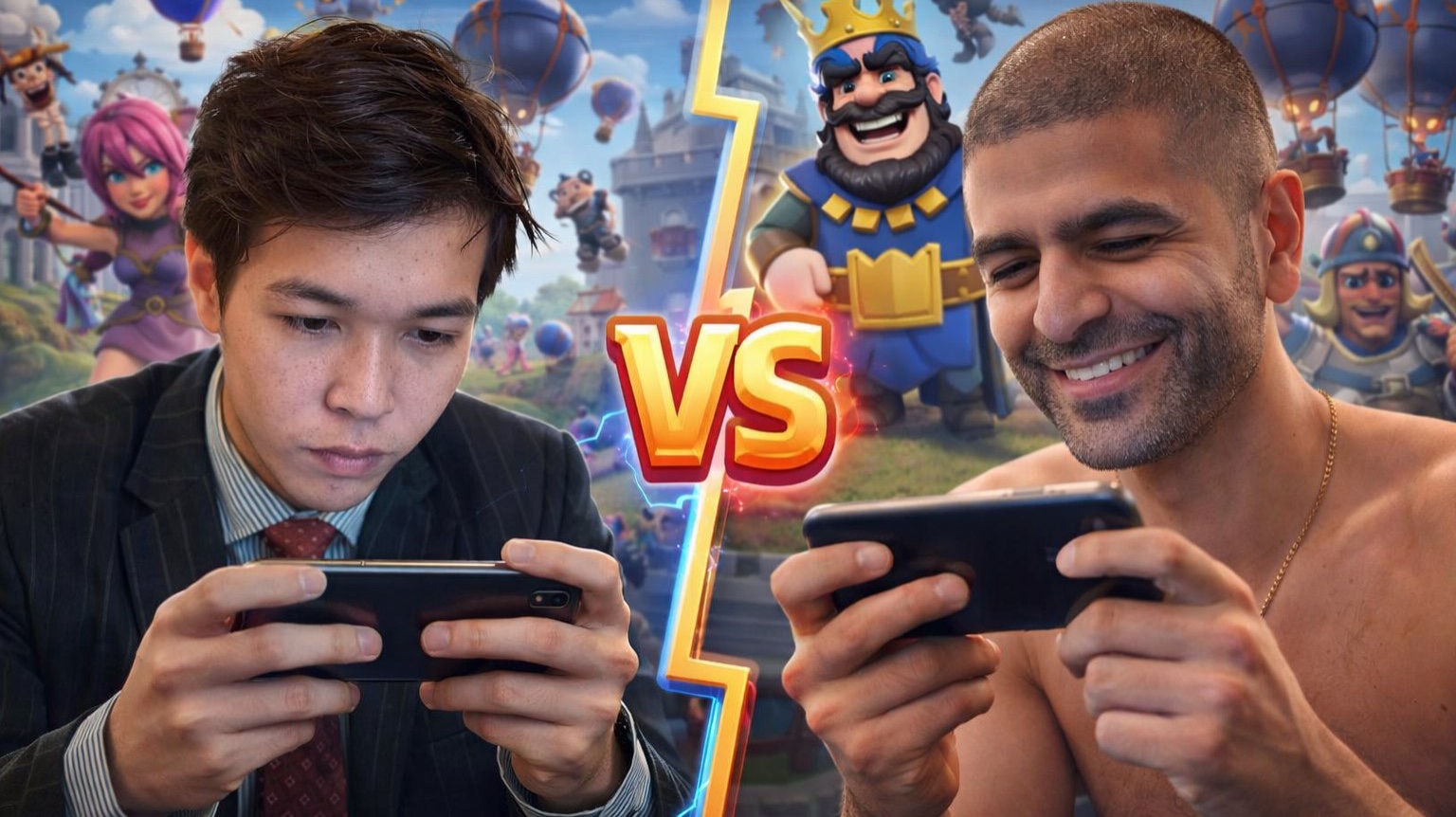 НАРЕК ПРОТИВ АРГЕНБИ В CLASH ROYALE НА СТРИМЕ У ЭВЕЛОНА!