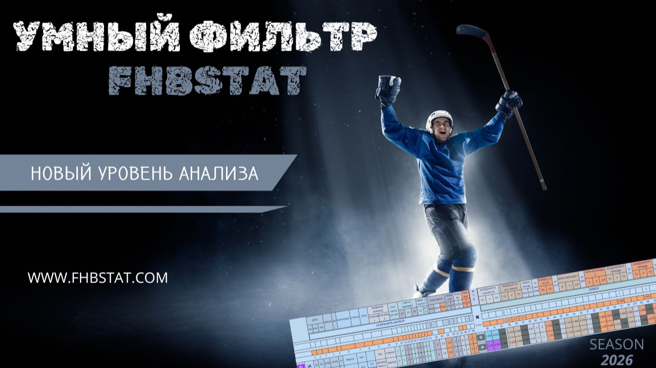 Обновление FHB Stat: Умный фильтр для ставок на футбол и хоккей