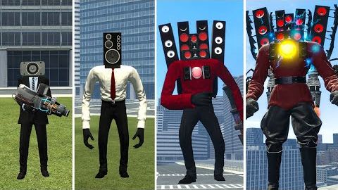 ЭВОЛЮЦИЯ УЛУЧШЕННОГО КОРРУМПИРОВАННОГО ТИТАНА-СПИКЕРМЕНА В Garry's Mod!