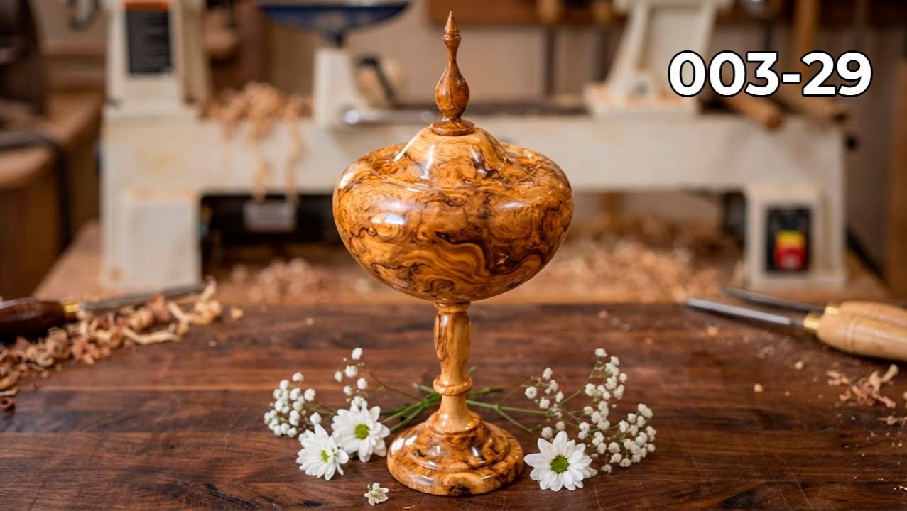 Шкатулка на токарном станке по дереву Токарка по дереву Мастер класс для начинающих своими руками