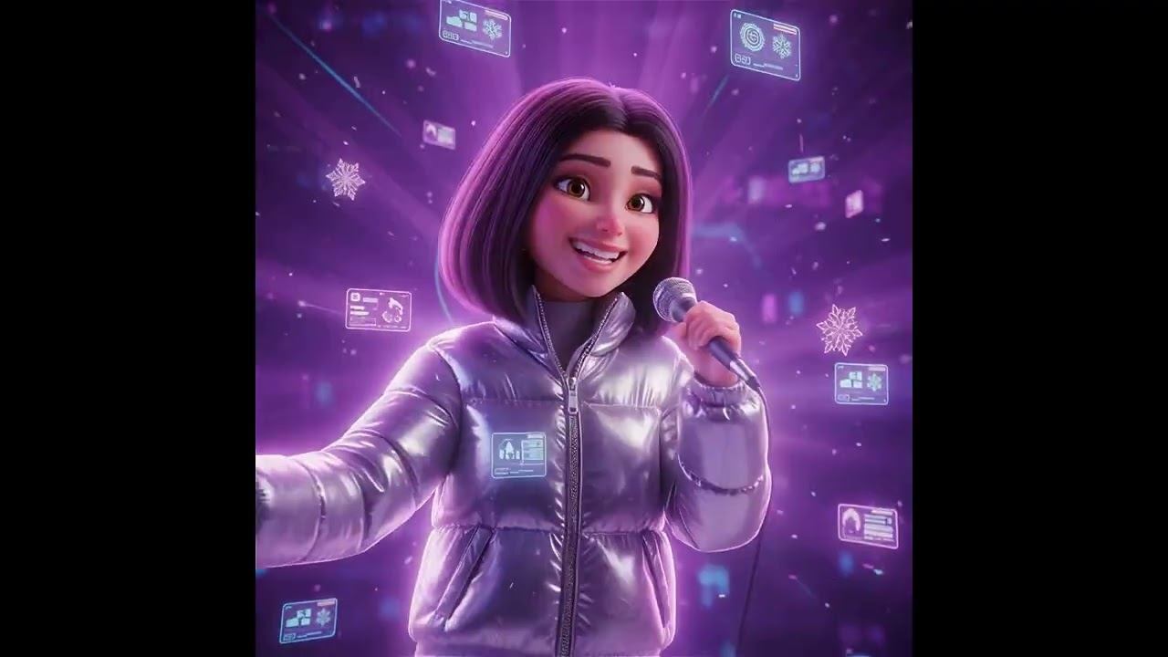 Новогодняя песня Снегурки. ИИ-генерация