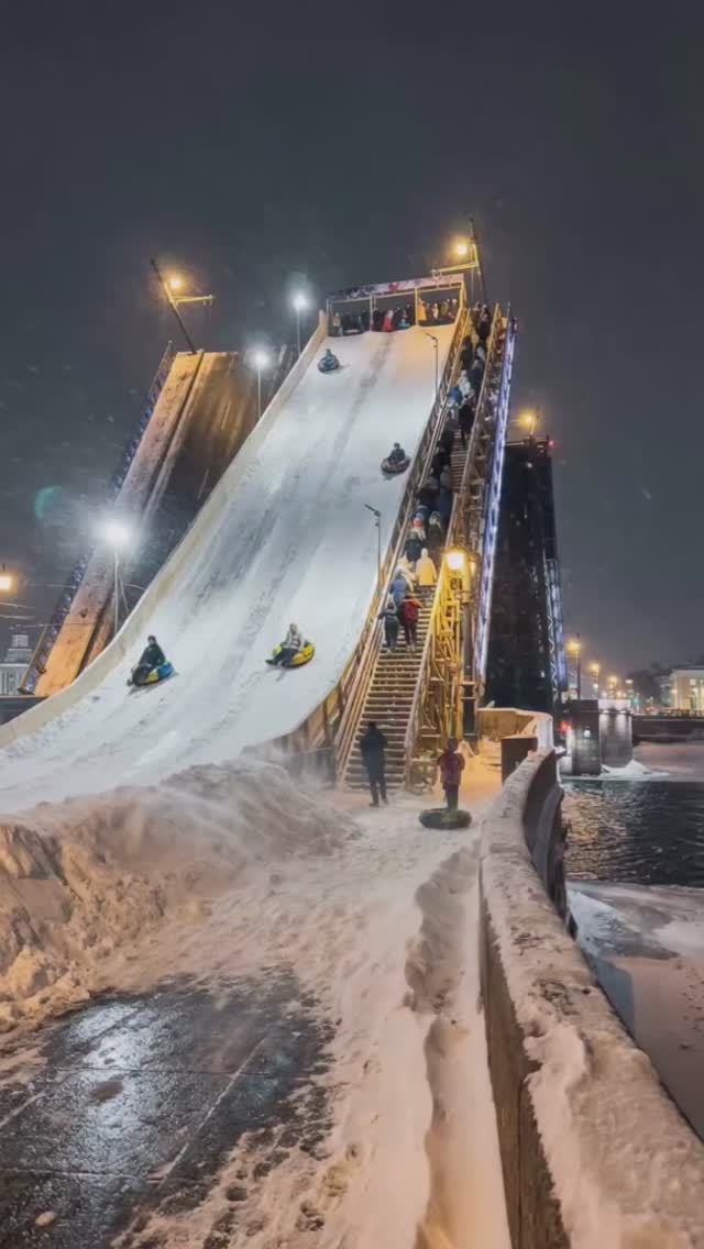 А что если бы зима в Петербурге была такой?