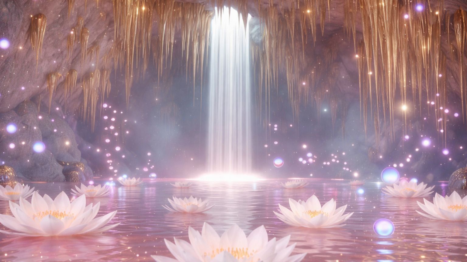 ✧ Спокойная фоновая ambient-музыка для работы, учебы и расслабления | Водопад спокойствия