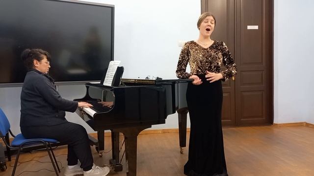 Глинка ''Люблю тебя милая роза''-поёт Вероника Банарь, концертмейстер Наиля Шамгунова