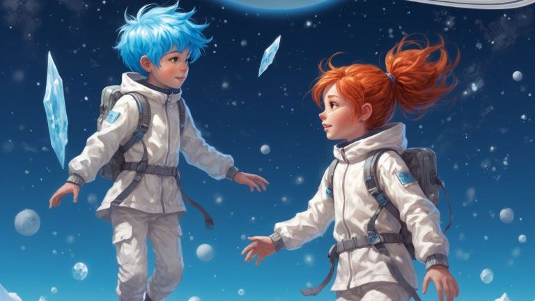 ❄️ ЛЁД И НЕВЕСОМОСТЬ: прыжок по кольцам Сатурна 🪐