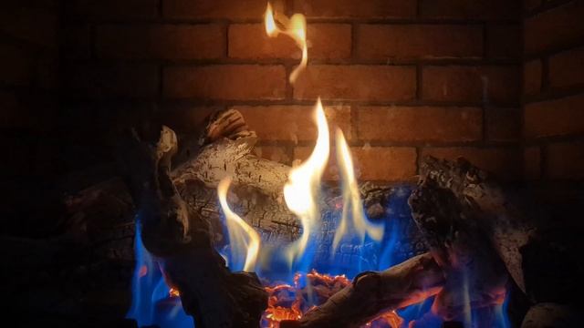 АСМР. Огонь в камине. 3 часа