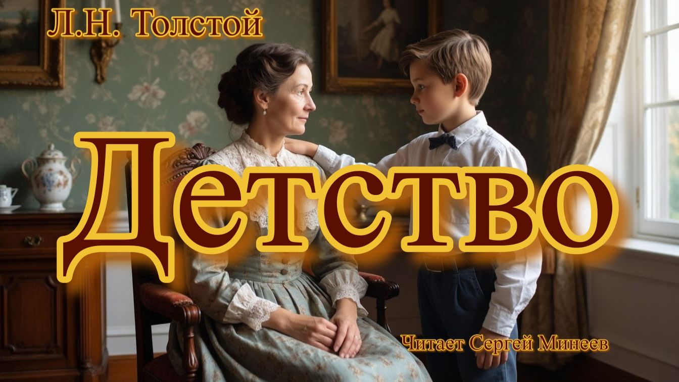 Аудиокниги. Л.Н. Толстой. Детство. Часть 1. Главы 1-10 | Аудитум. Сергей Минеев
