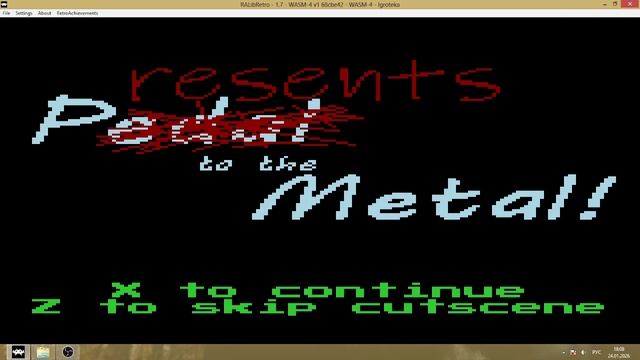 Presents to the Metal (WASM-4) achievements