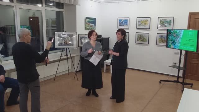 Открытие персональной выставки Натальи Баландиной «Точка зрения»