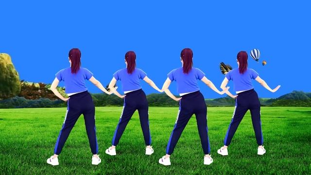 大众DJ健身操《最美姑娘》每天坚持，排毒祛湿，减肥瘦腰腹