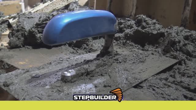 Монолитная лестница. Пернатый ТЕХНОДЗОР.