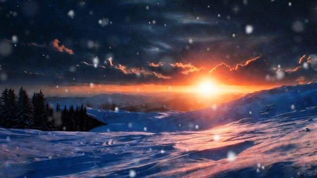 РАССЛАБЛЯЮЩАЯ МУЗЫКА ДЛЯ ДУШИ. СОЛО ФОРТЕПИАНО В СТИЛЕ СОВРЕМЕННОЙ КЛАССИКИ  В ЛУЧАХ ЗИМНЕГО ЗАКАТА