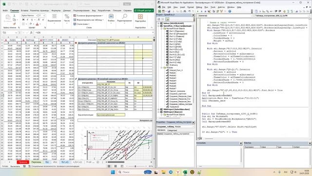 21.50 Ответ на вопрос. Создание таблиц для построения поиска решения