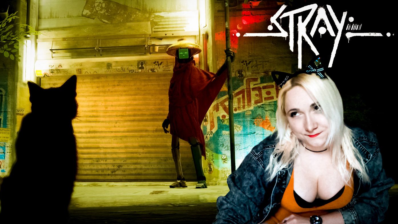 Рыжая кисонька и стример ( Stray #1 )