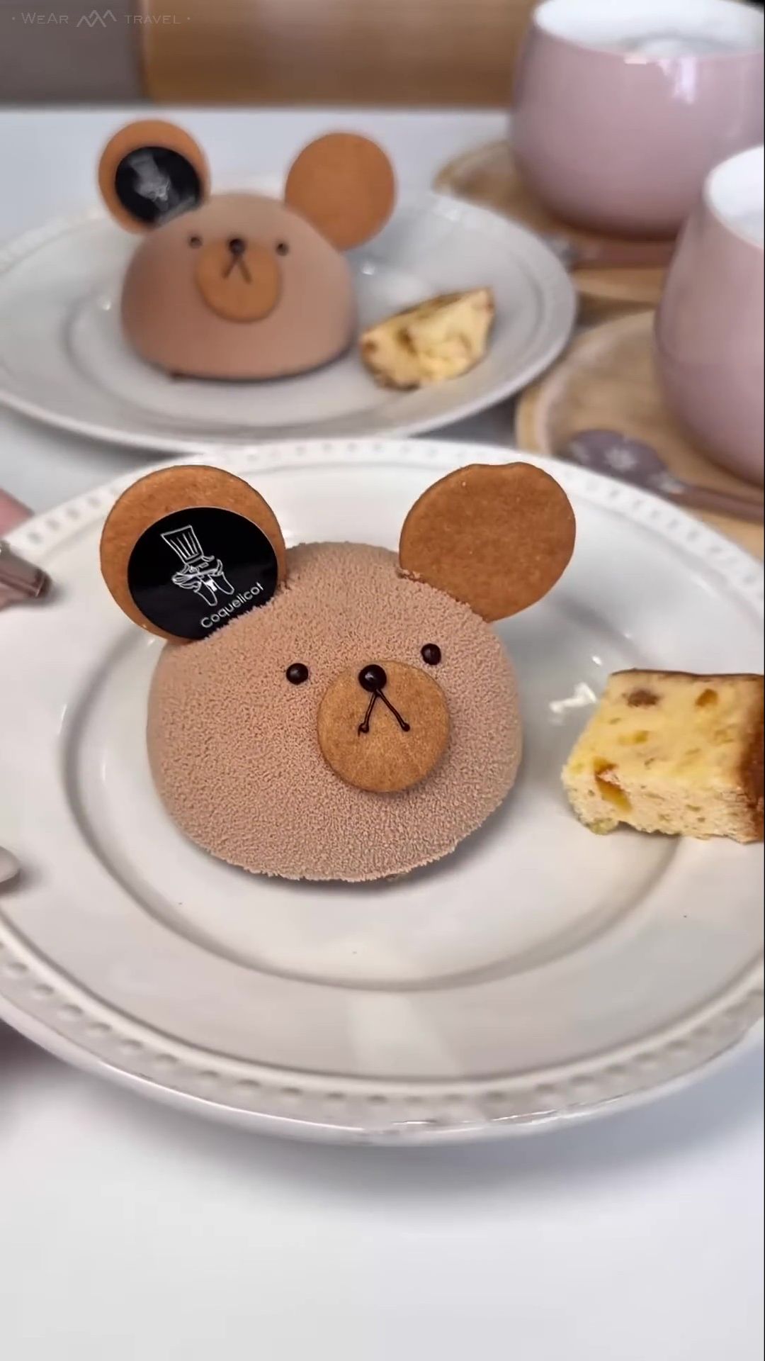 Слишком милый торт с мишкой Мокомоко🧸