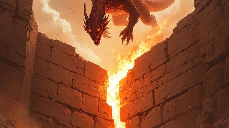 🌋 ОГНЕННЫЙ ДРАКОН НА МАРСЕ: брат призывает стихию! 🔥