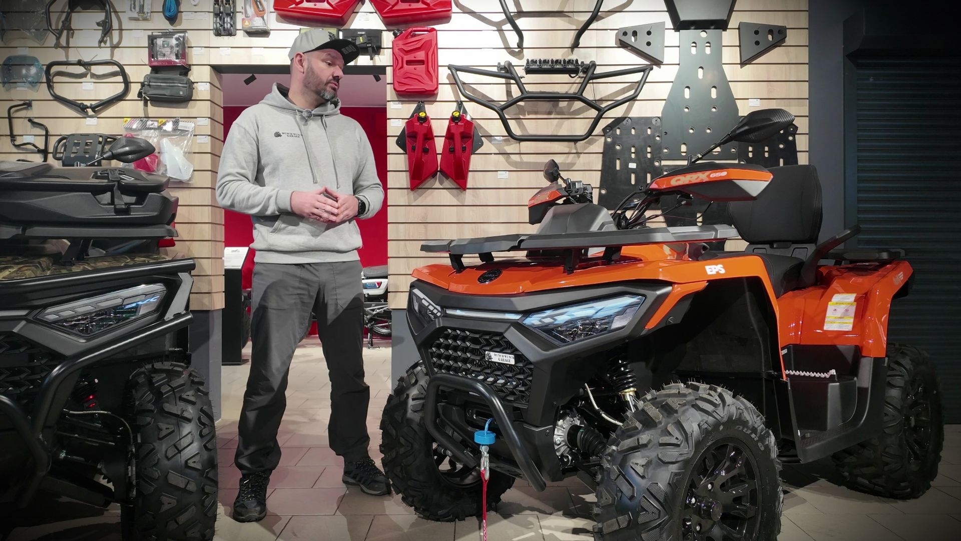 HND QRX650 - обзор оптимального квадроцикла в линейке HND