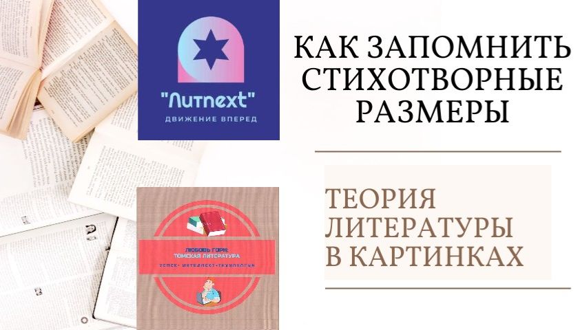 Как запомнить стихотворные размеры: теория литературы в картинках How to memorize