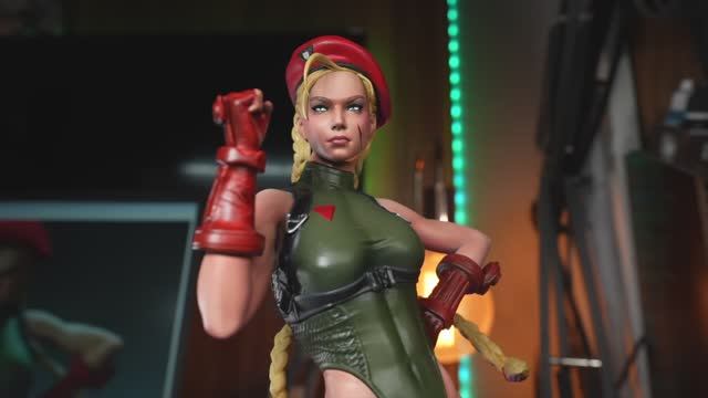 Как красить фигурку Cammy White, Street fighter