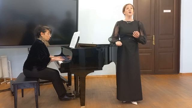 Бах, Ария из кантаты №199 (Wie freudig ist...) -поёт Вероника Банарь