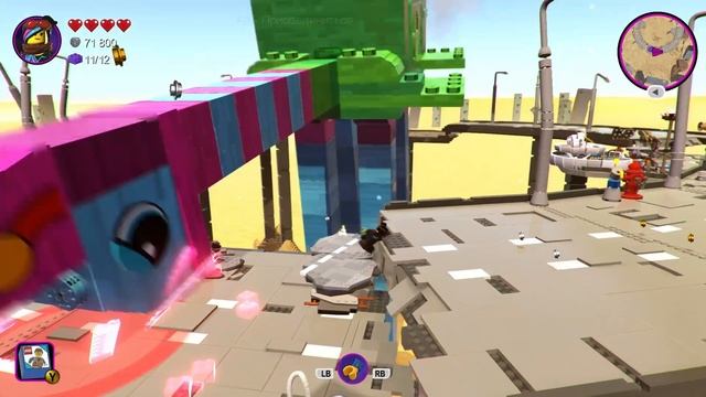 The LEGO Movie 2 Videogame Огромный лего-динозавр прохождение (PC) #2