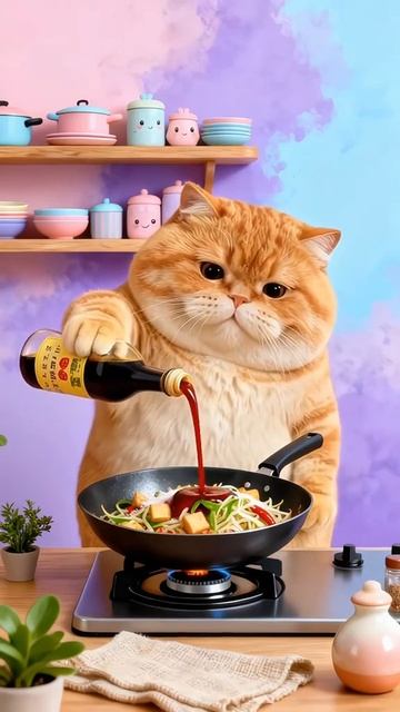 Рыжий котик