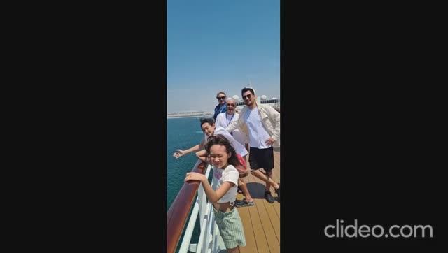 Круиз по Персидскому заливу Мгновения  #путешествие #круиз #семья #саяхат #демалыс #отдых #отпуск