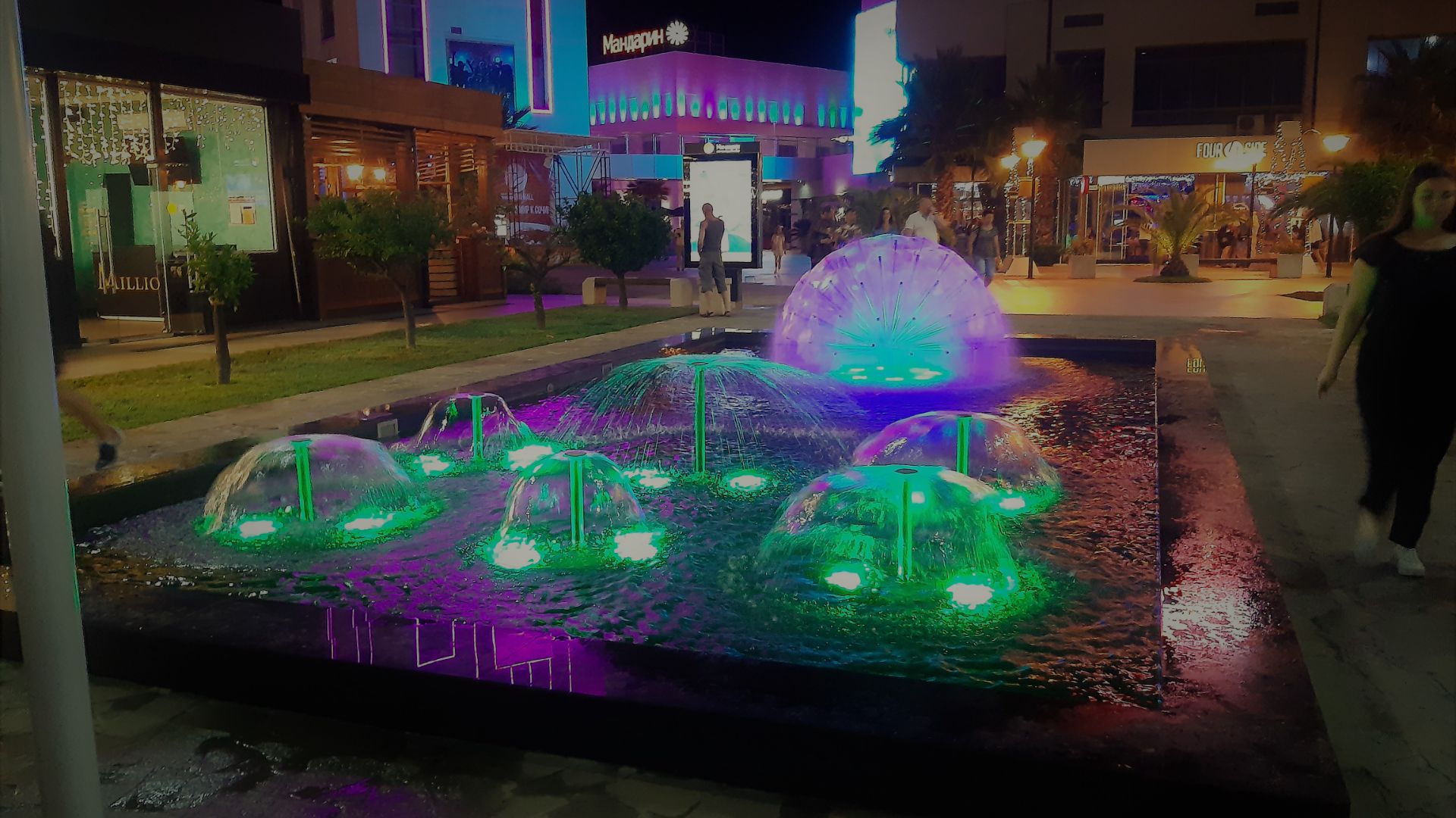 АДЛЕР зимой ТРЦ МАНДАРИН кафе CRAFT HOUSE