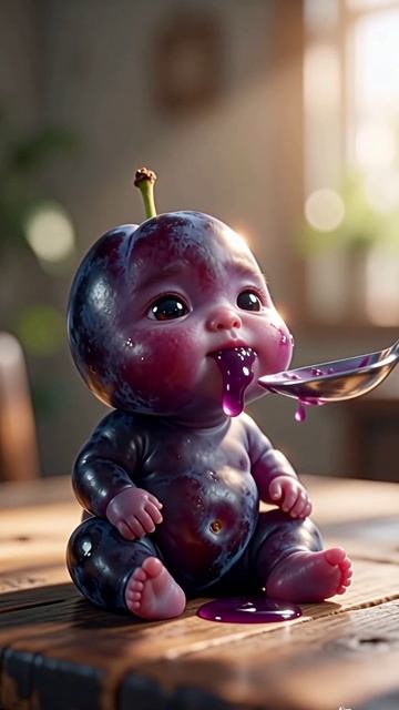 Малыш слива