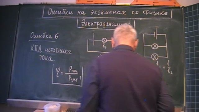 Ошибка 6. Электродинамика