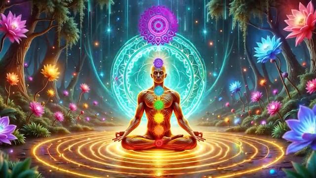Частота 999 Гц Открывает все 7 Чакр, Энергетическая чистка всего тела, Очищение ауры, Исцеление чакр
