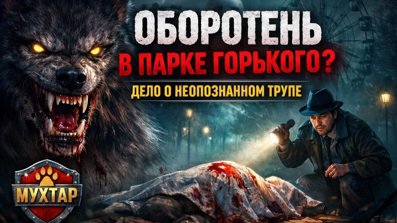Оборотень в парке Горького: труп, который начал двигаться!  Дело о неопознанном трупе. ХОРРОР